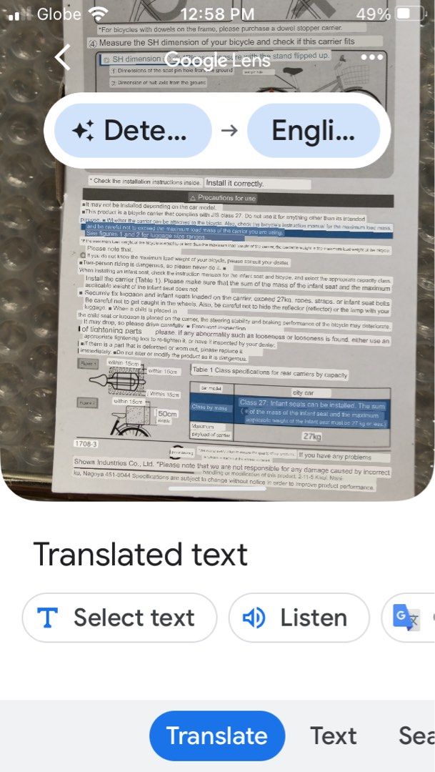 New Made in Japan Showa Industries Nagoya Stainless Bike Rear Carrier ...