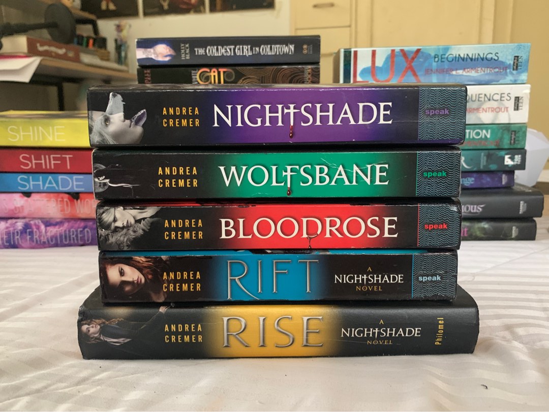 Nightshade series by Andrea Cremer on Carousell