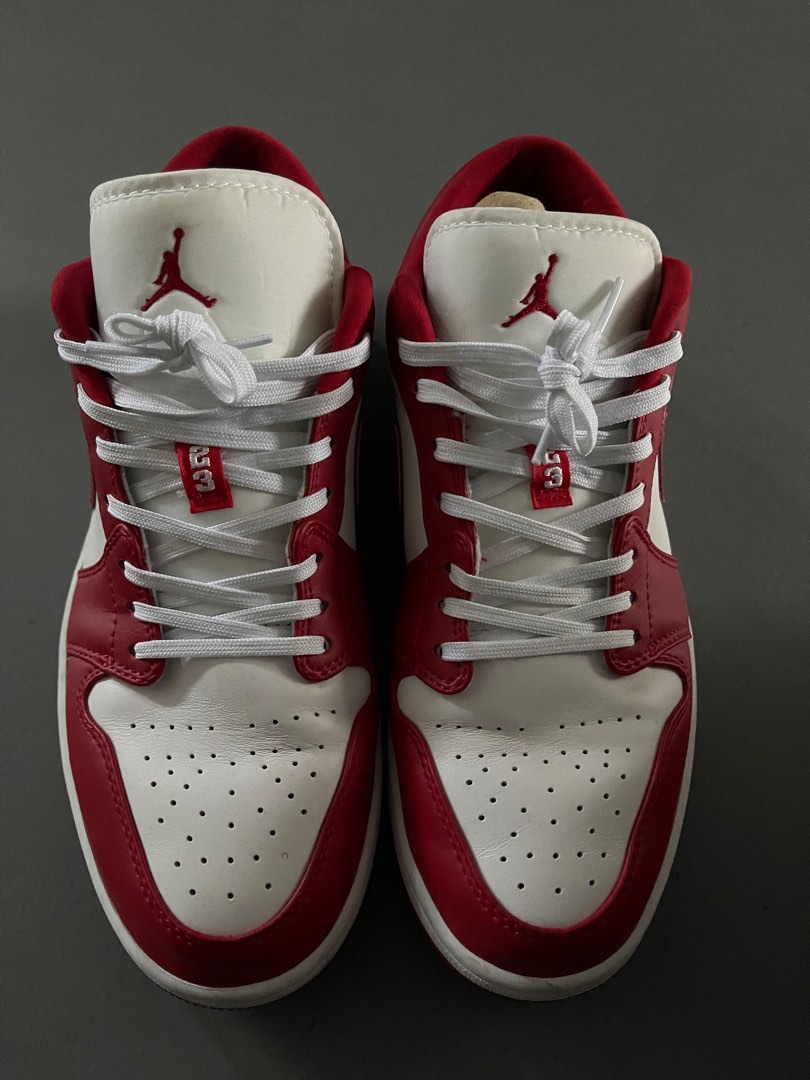 Nike Air Jordan 1 Low (Gym Red), Men's Fashion, Footwear, Sneakers on ...