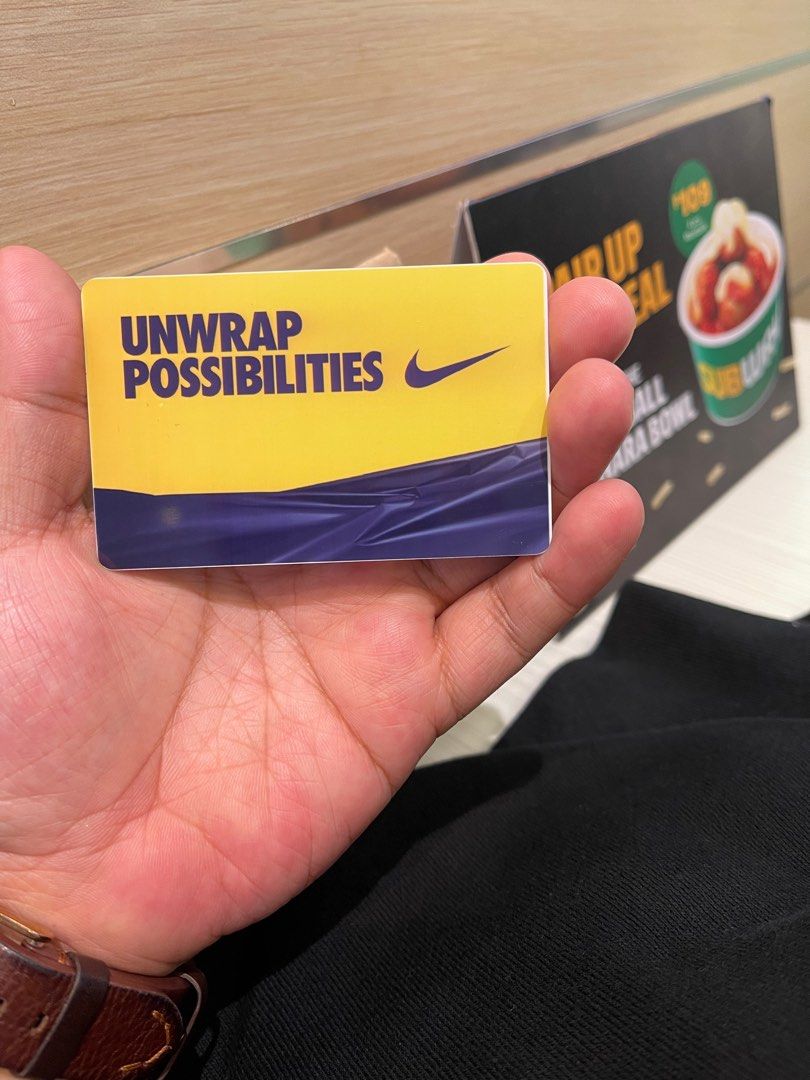 Nike Voucher Worth 5000, Tickets & Vouchers, Vouchers on Carousell