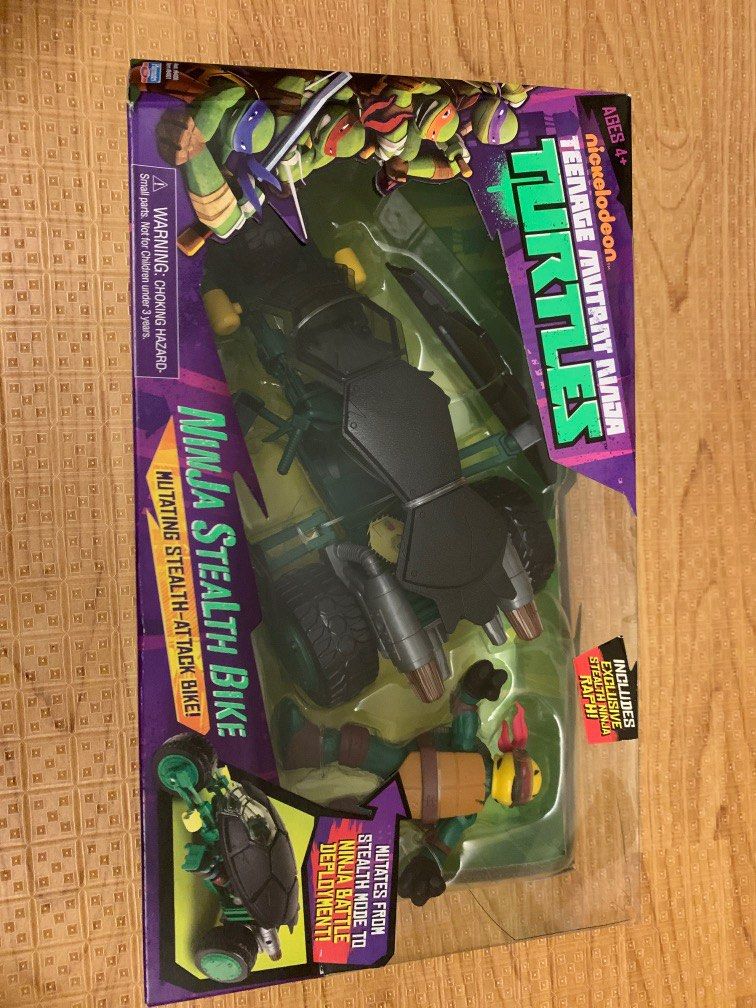 Ninja Stealth Bike with Exclusive Stealth Ninja Ralph (Teenage Mutant ...