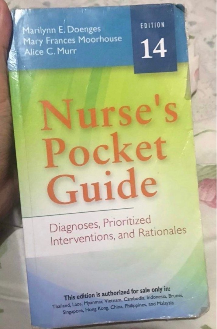 Nurses pocket guide, Hobbies & Toys, Books & Magazines, Textbooks on ...