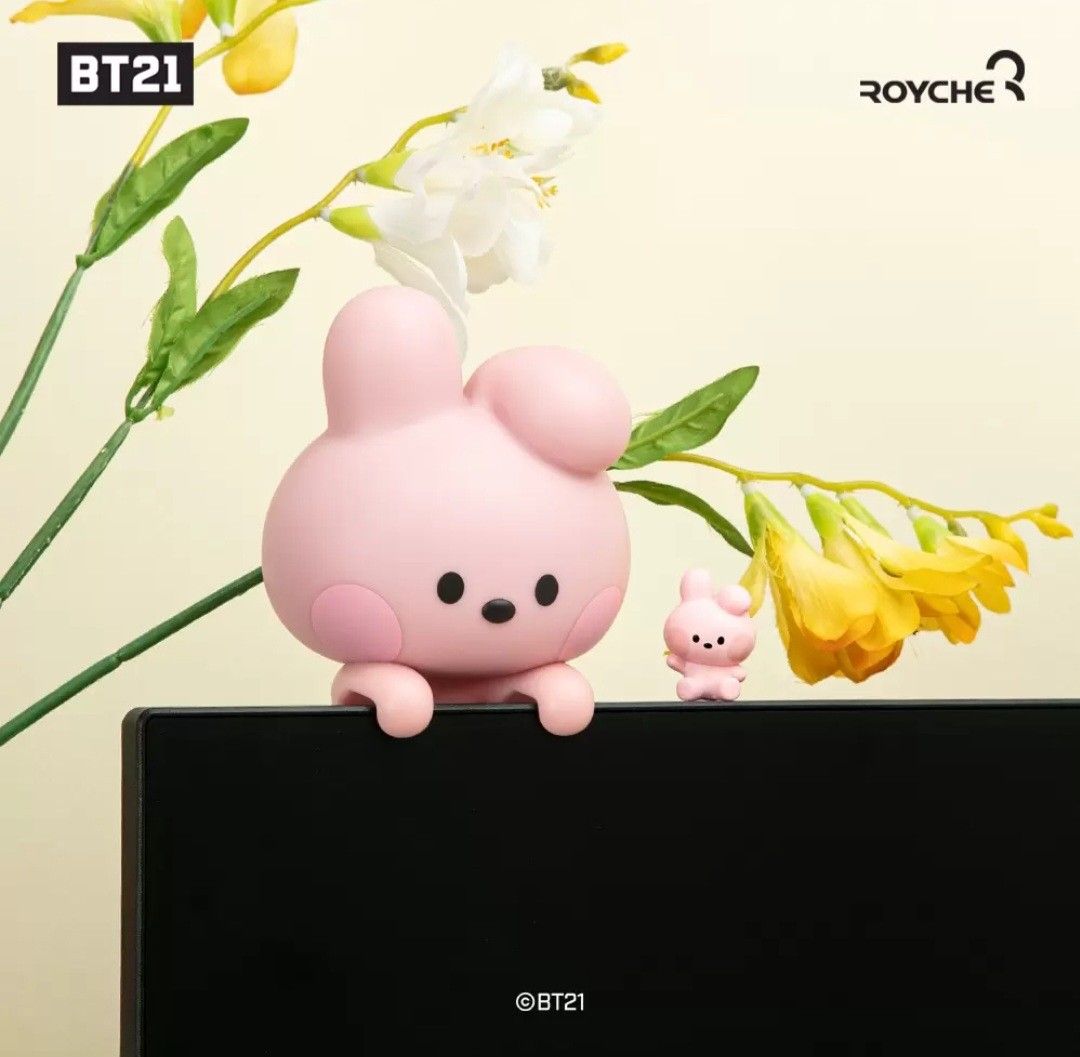 Official BT21 COOKY minini MONITOR AIR REFRESHNER FIGURINE, Hobbies ...
