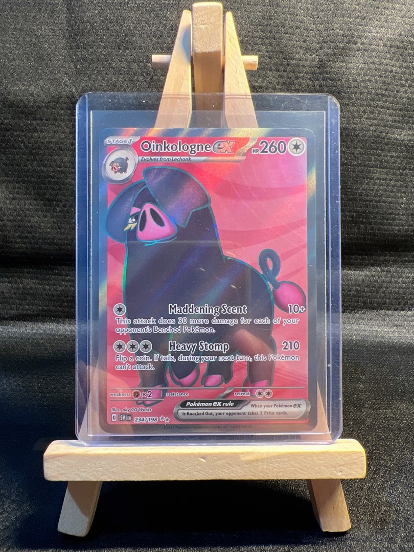 Oinkologne EX (Full Art) Pokemon Scarlet Violet (EN) 234/198, Hobbies ...