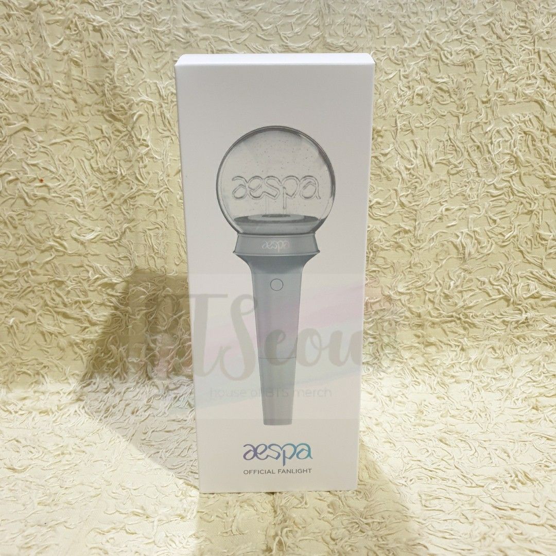 ON HAND aespa Official Light Stick aespa bong lightstick sealed ...