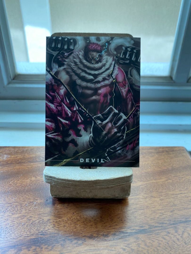 One Piece Card Sleeve - Katakuri Limited, Hobbies & Toys, Toys & Games ...