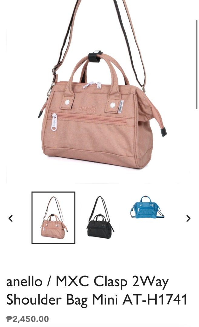 Original Anello 2-way shoulder bag mini, Women's Fashion, Bags ...