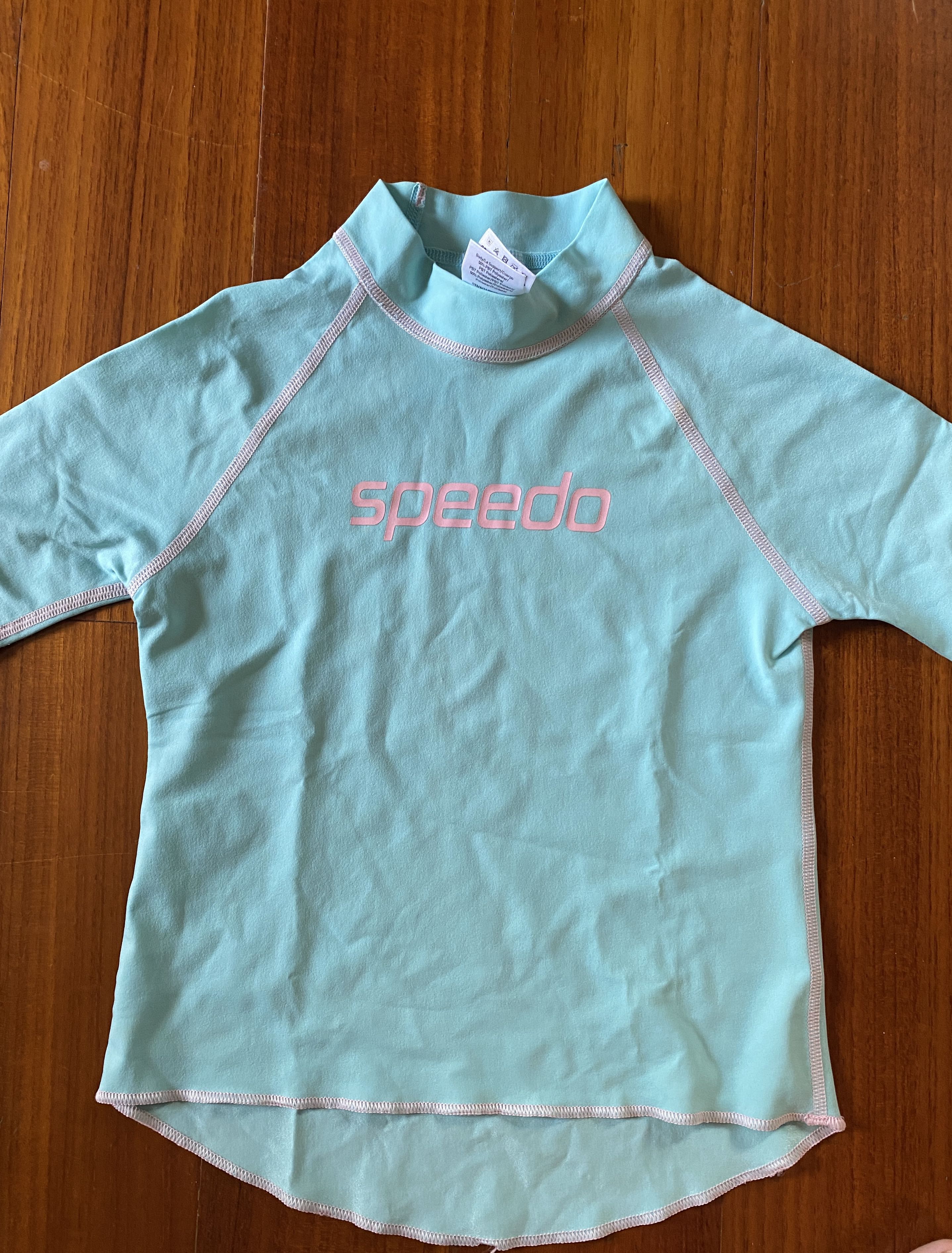 Original Speedo Rashguard short sleeve for kids on Carousell