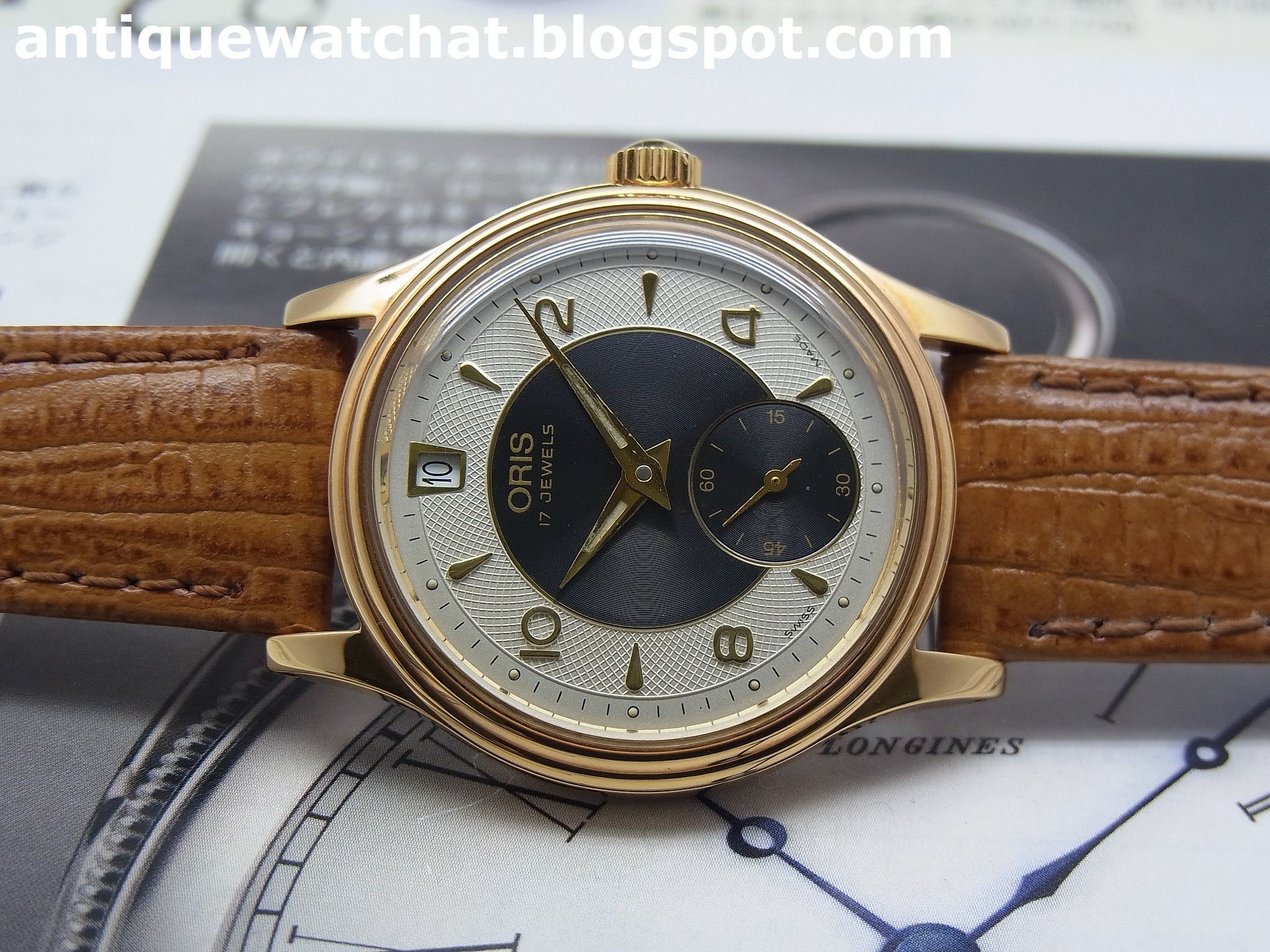 ORIS 17 JEWELS HAND WINDING WATCH, Men's Fashion, Watches & Accessories, Watches on Carousell