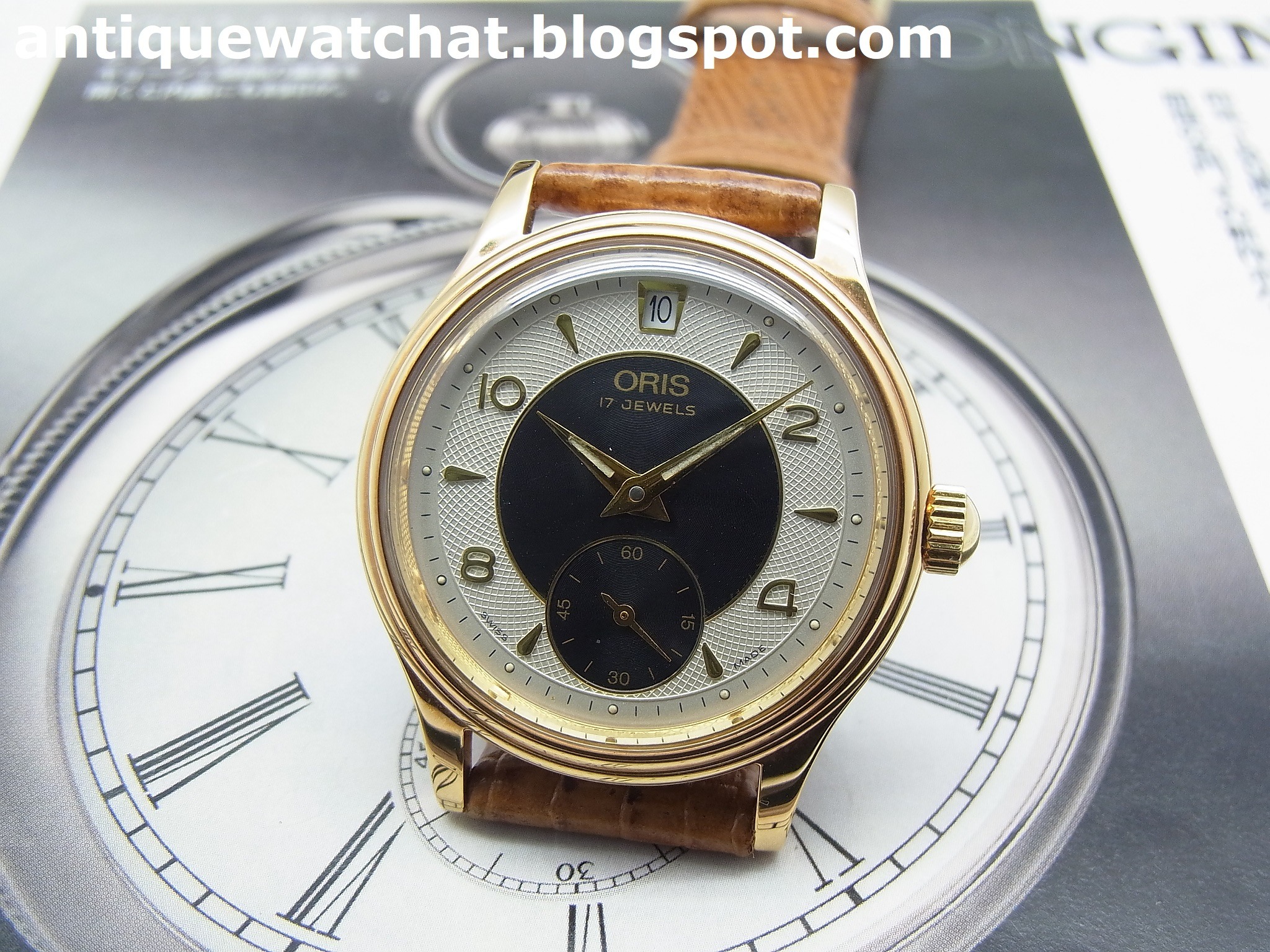 ORIS 17 JEWELS HAND WINDING WATCH, Men's Fashion, Watches & Accessories ...