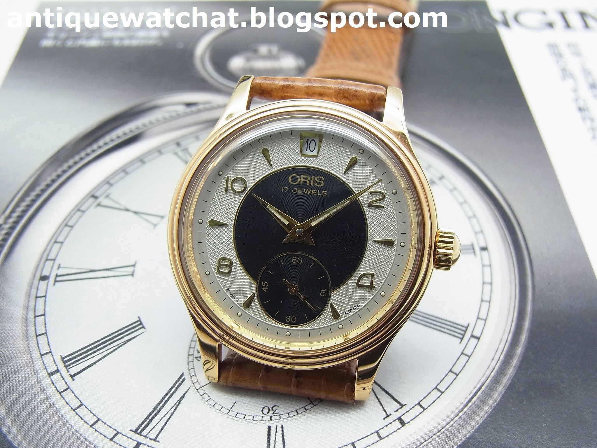 ORIS 17 JEWELS HAND WINDING WATCH, Men's Fashion, Watches & Accessories, Watches on Carousell