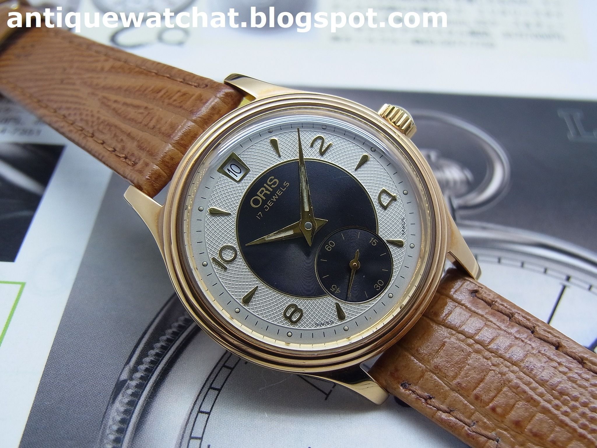 ORIS 17 JEWELS HAND WINDING WATCH, Men's Fashion, Watches & Accessories, Watches on Carousell