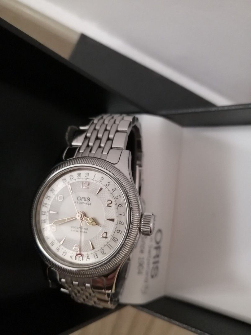 ORIS 7463C Big Crown Pointer Date, 名牌, 手錶 - Carousell
