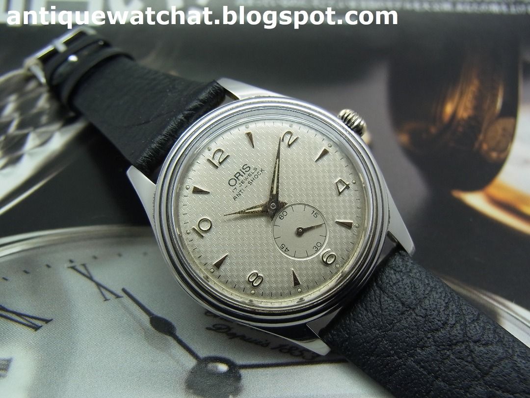 ORIS ANTI-SHOCK 17 JEWELS HAND WINDING WATCH, Men's Fashion, Watches & Accessories, Watches on ...