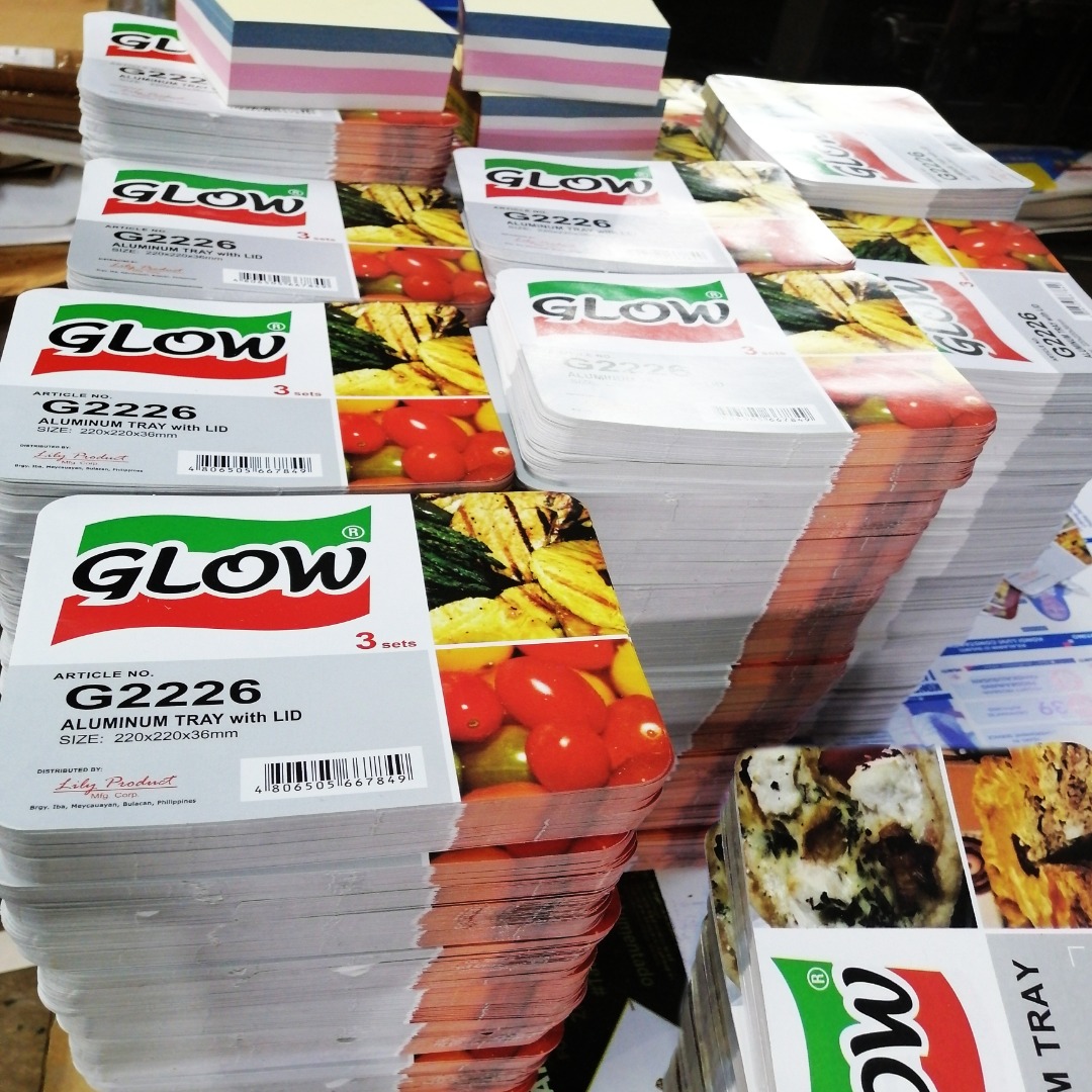 pancit canton label sticker poster folder placemat wobbler greaseproof ...