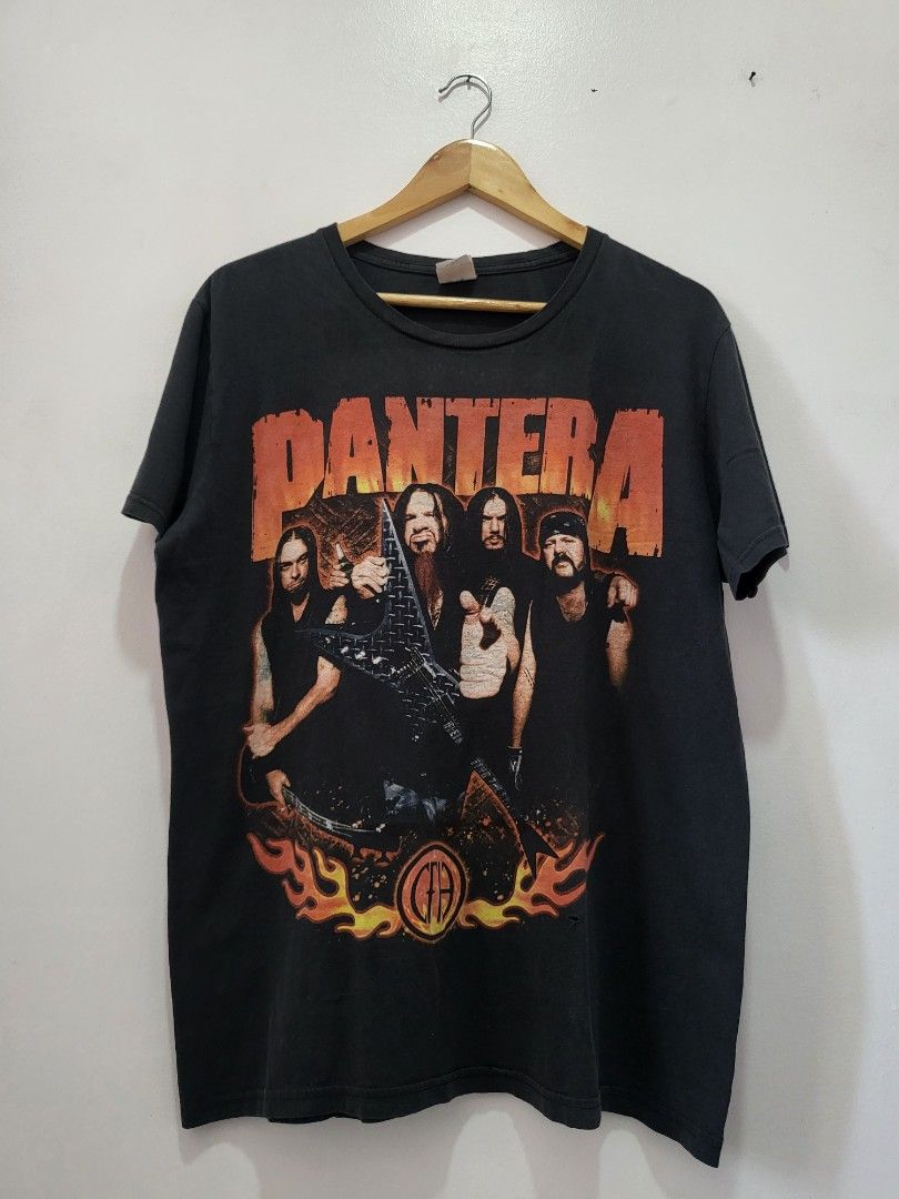 Pantera band tee, Men's Fashion, Tops & Sets, Formal Shirts on Carousell