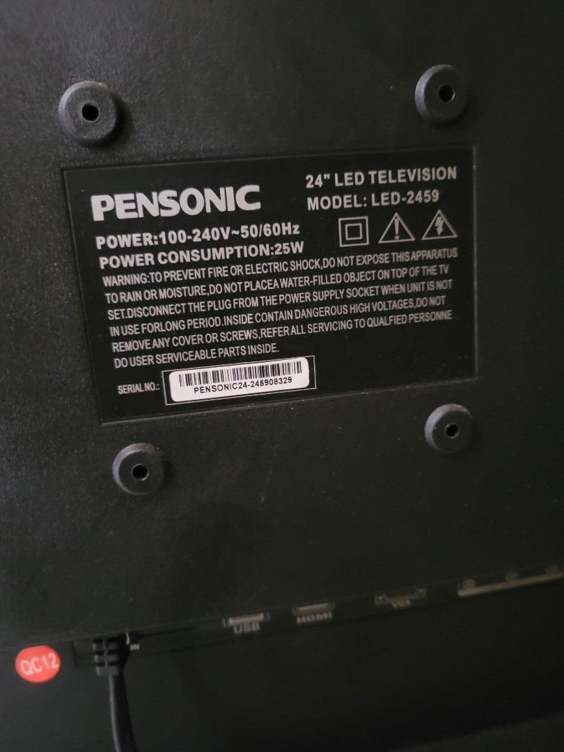 Pensonic LED 24 Armor TV on Carousell
