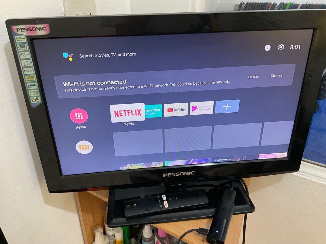 Pensonic TV with MI TV Stick, TV & Home Appliances, TV & Entertainment, TV on Carousell