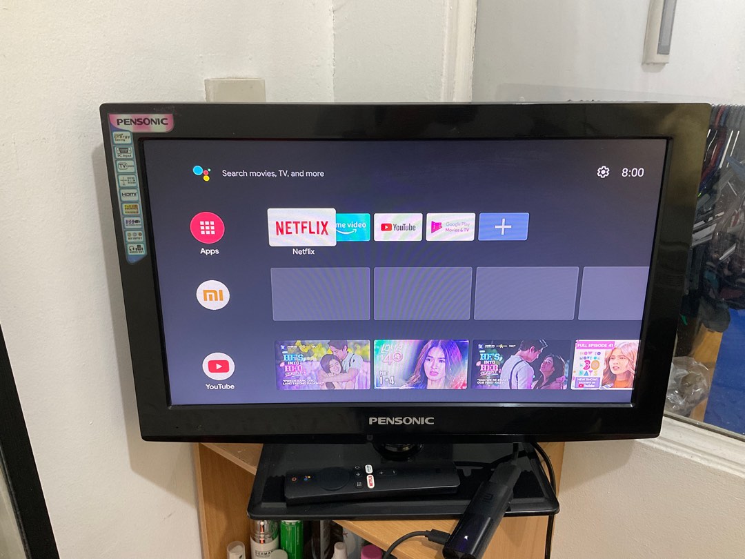 Pensonic TV with MI TV Stick, TV & Home Appliances, TV & Entertainment ...