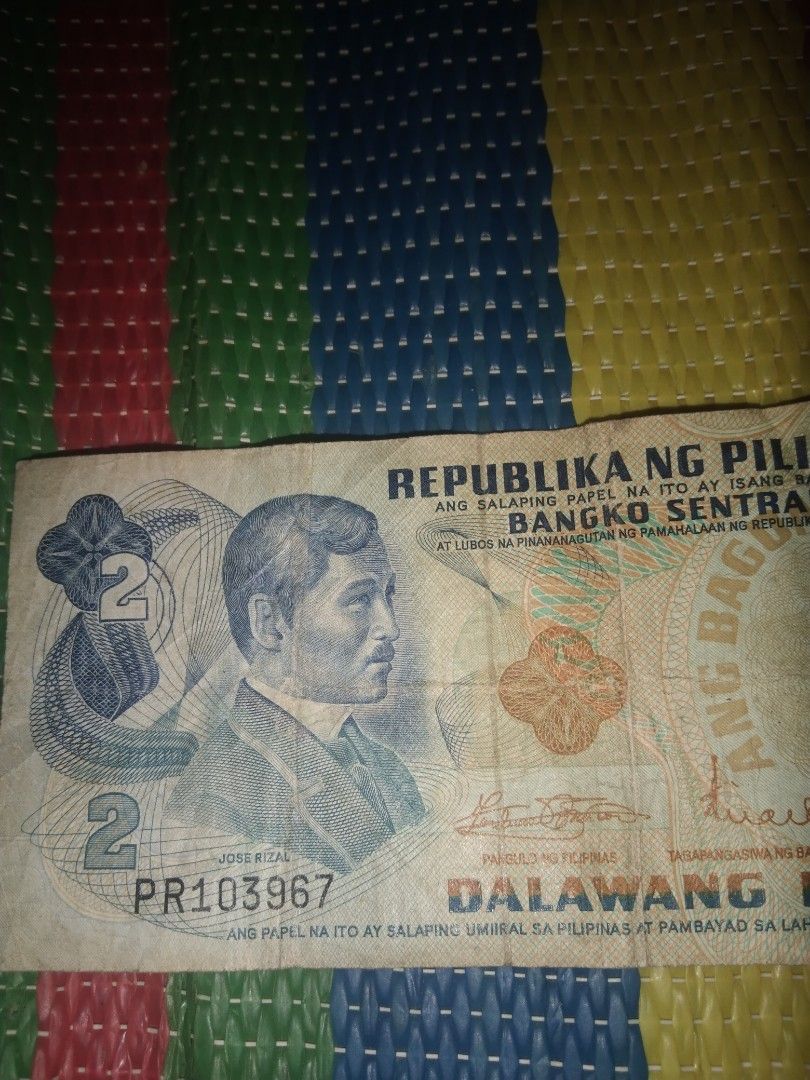 Philippines 2 peso paper 1949 on Carousell