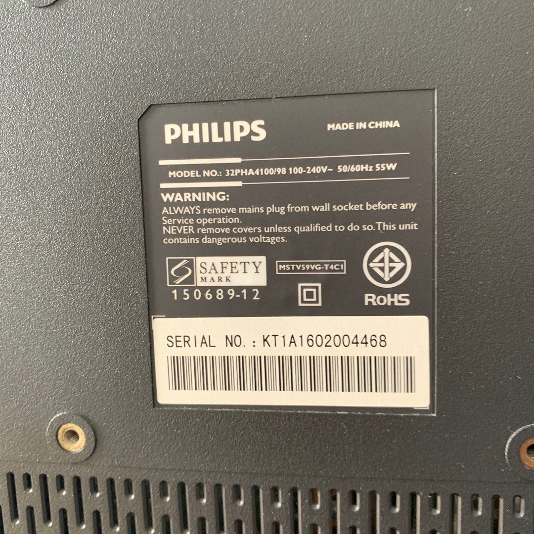 Philips Television, TV & Home Appliances, TV & Entertainment, TV on ...