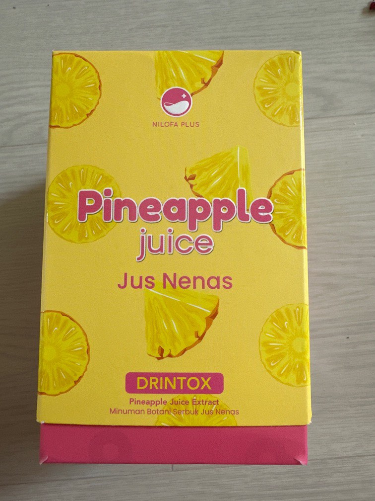 Pineapple Juice Drintox, Food & Drinks, Other Food & Drinks on Carousell