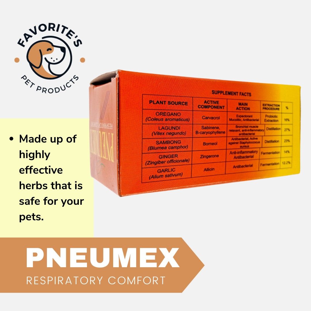 Pneumex Respiratory Comfort for Dogs and Cats, Pet Supplies, Health ...