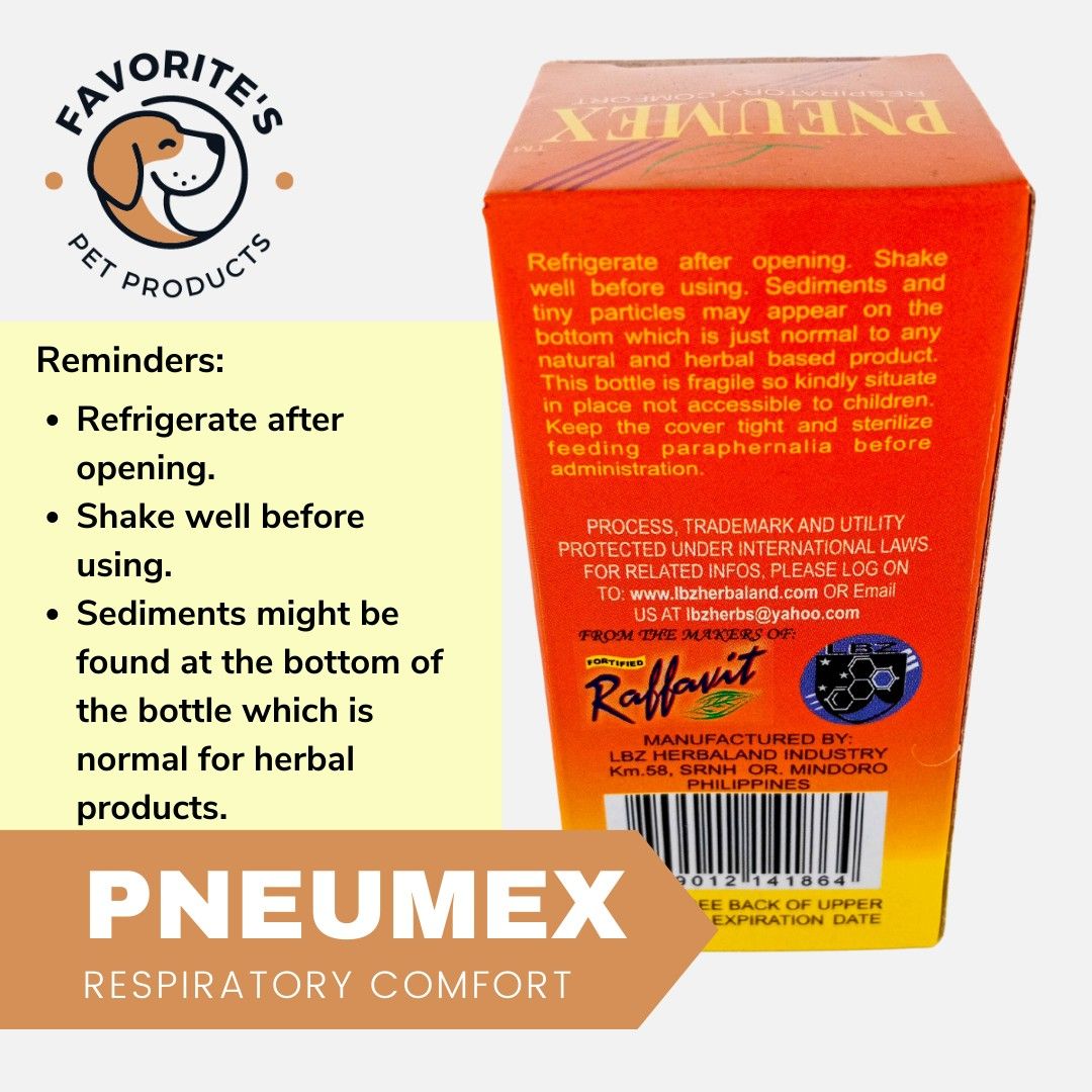 Pneumex Respiratory Comfort for Dogs and Cats, Pet Supplies, Health ...