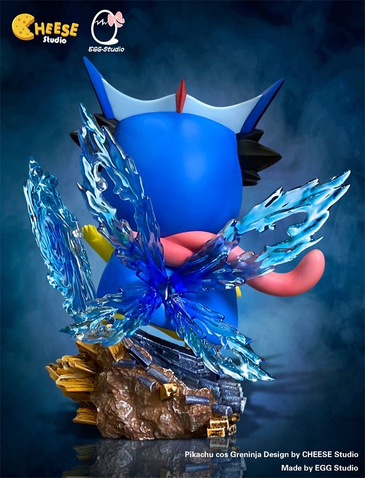 [PO] Cheese X Egg Studio - Pokemon Greninja Cosplay Pikachu - StatuesGK ...