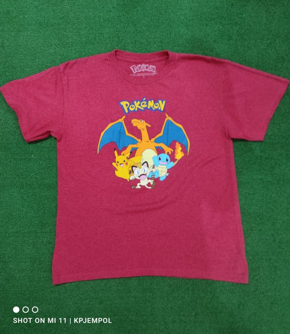 Pokemon Character Merchandise T-Shirt, Men's Fashion, Tops & Sets ...