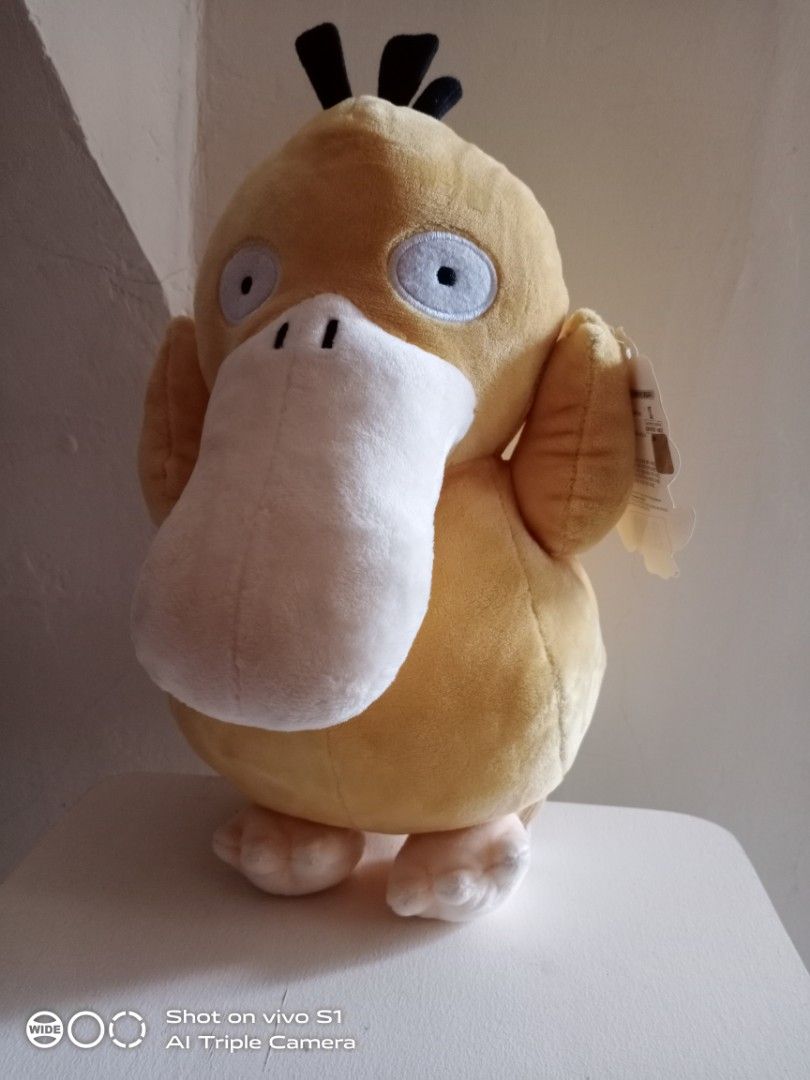 POKEMON PLUSH PSYDUCK with paper tag on Carousell