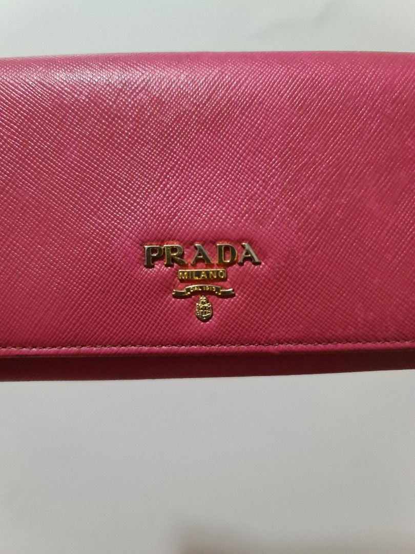 Prada wallet on Carousell