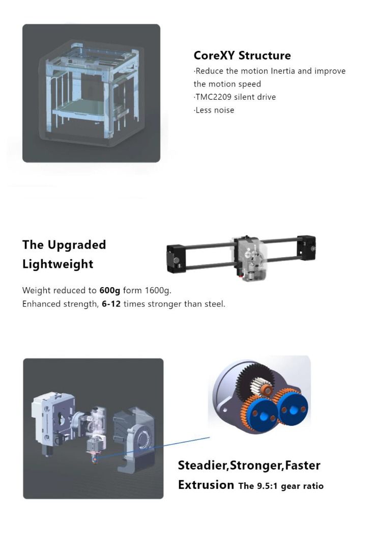 QIDI X-PLUS 3 High Speed 3D Printer | Klipper Firmware | High-Temp 3D ...