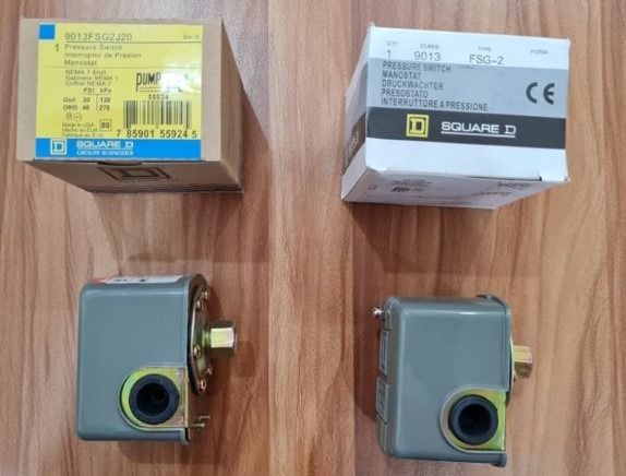 Pressure Switch Square D for Water Pump Automatic Switch Jet Pump Italy / USA 9013 FSG-2 (per pc ...