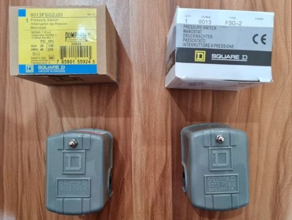 Pressure Switch Square D for Water Pump Automatic Switch Jet Pump Italy / USA 9013 FSG-2 (per pc ...