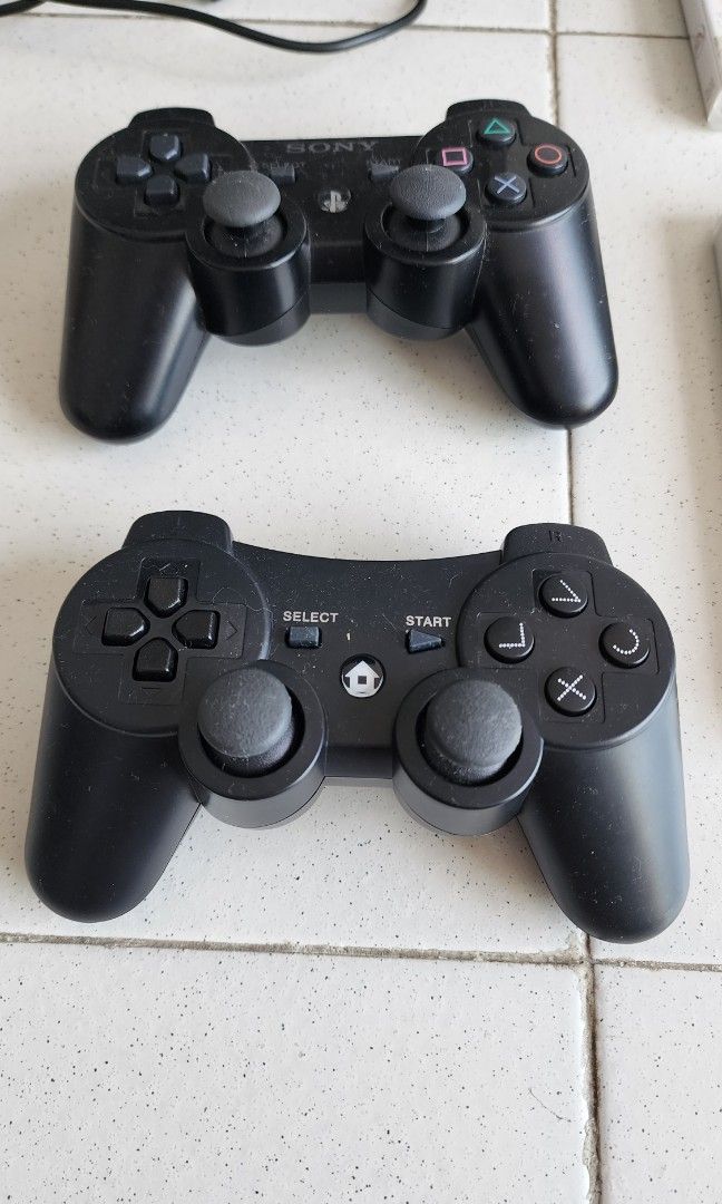 PS3 with 2 wireless controller and 11 games, Video Gaming, Video Games ...