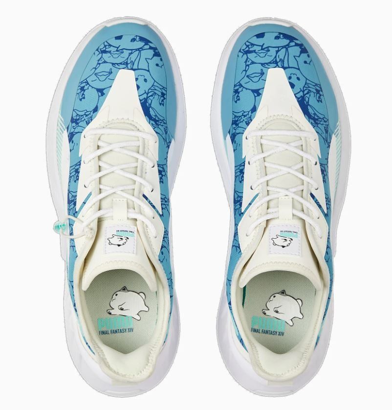 PUMA X Final Fantasy 14 MACO SL (Dusty Aqua-PUMA White), Men's Fashion ...