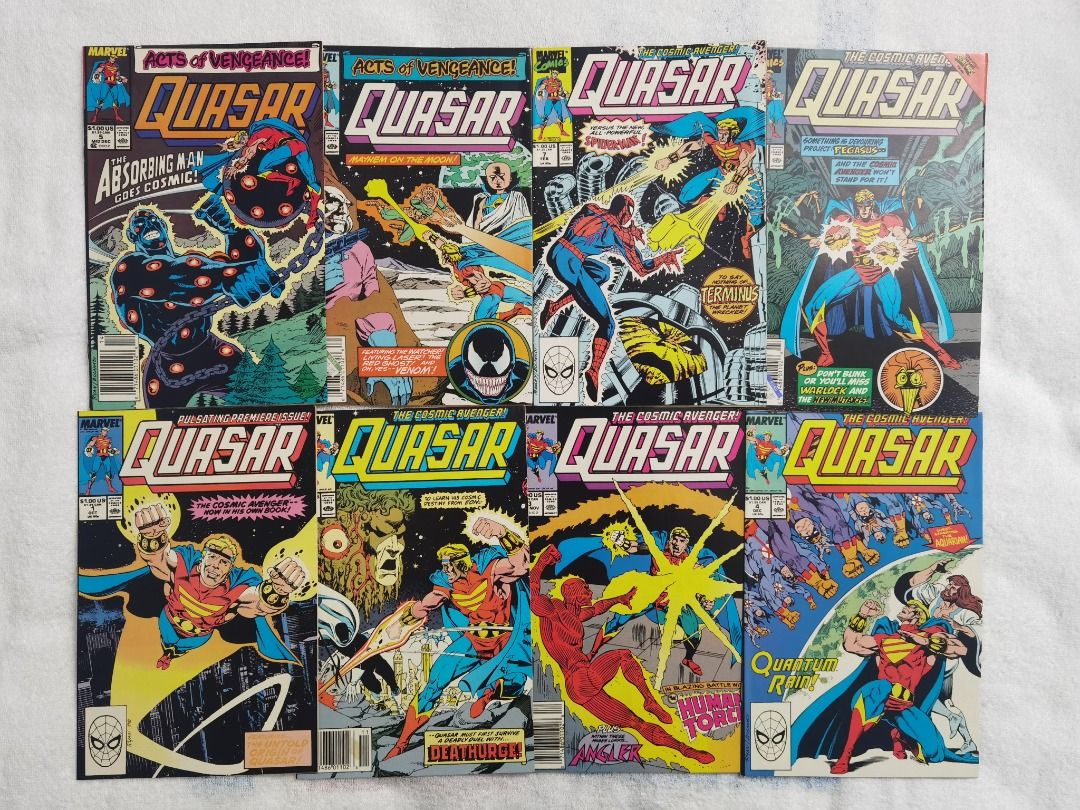 QUASAR (1989) issue 1-8 (NS). **The saga of one of Marvel's premier ...