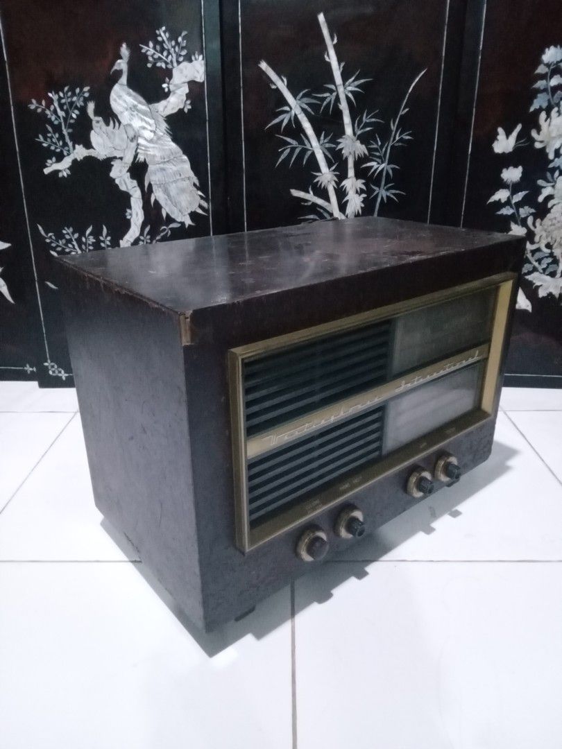 Radio tabung jadul WESTINGHOUSE international koleksi antik dekorasi vintage pajangan retro ...