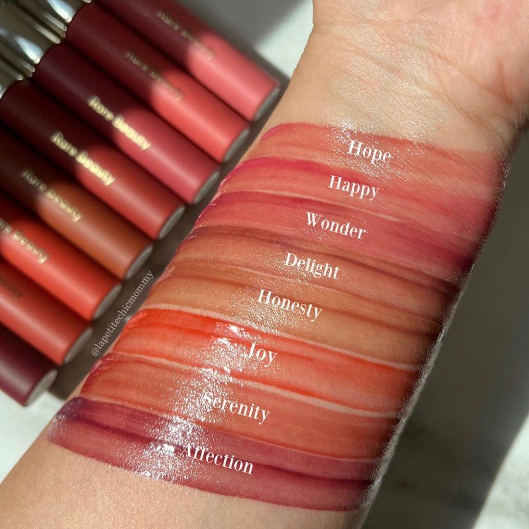 Rare Beauty Soft Pinch Tinted Lip Oil (Affection / Happy / Honesty ...