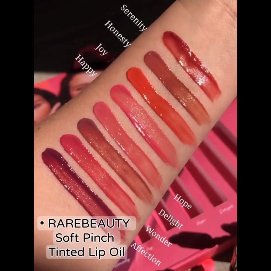 Rare Beauty Soft Pinch Tinted Lip Oil (Affection / Happy / Honesty ...