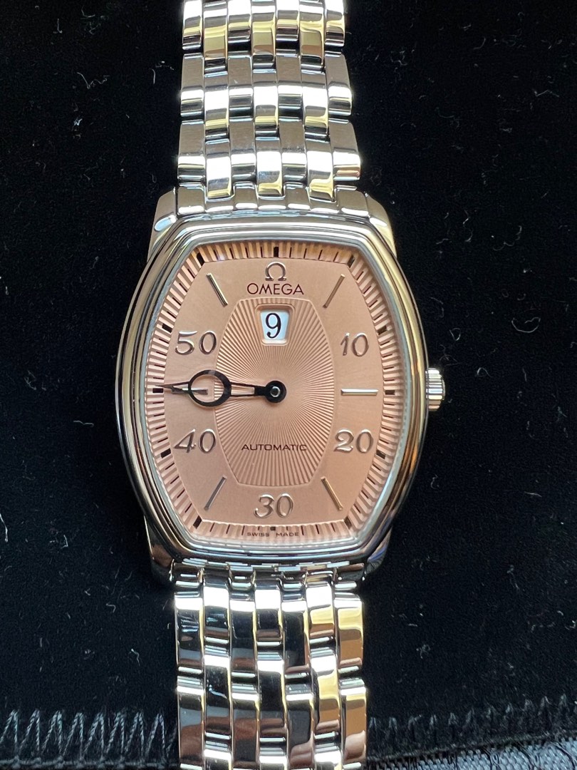 Rare omega deville jumping hour, Luxury, Watches on Carousell