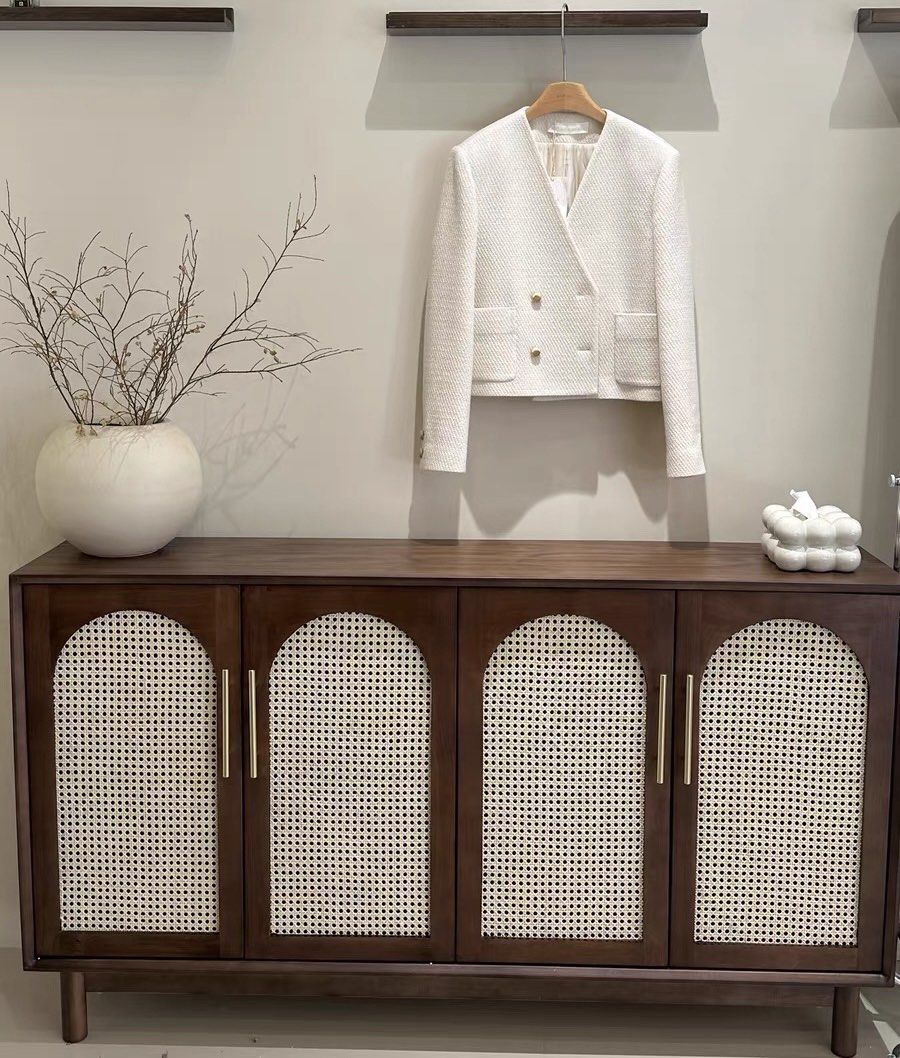 Rattan sideboard with arch doors, Furniture & Home Living, Furniture ...