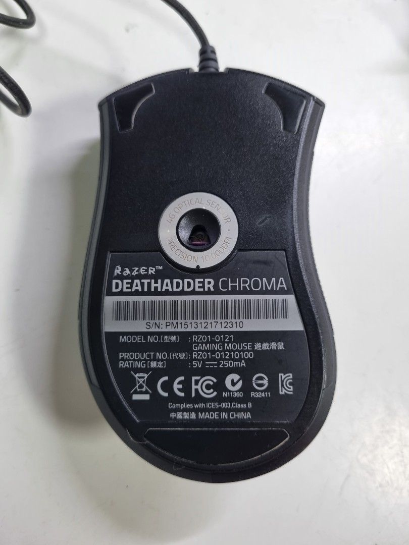 Razer Deathadder Chroma Mouse, Computers & Tech, Parts & Accessories ...