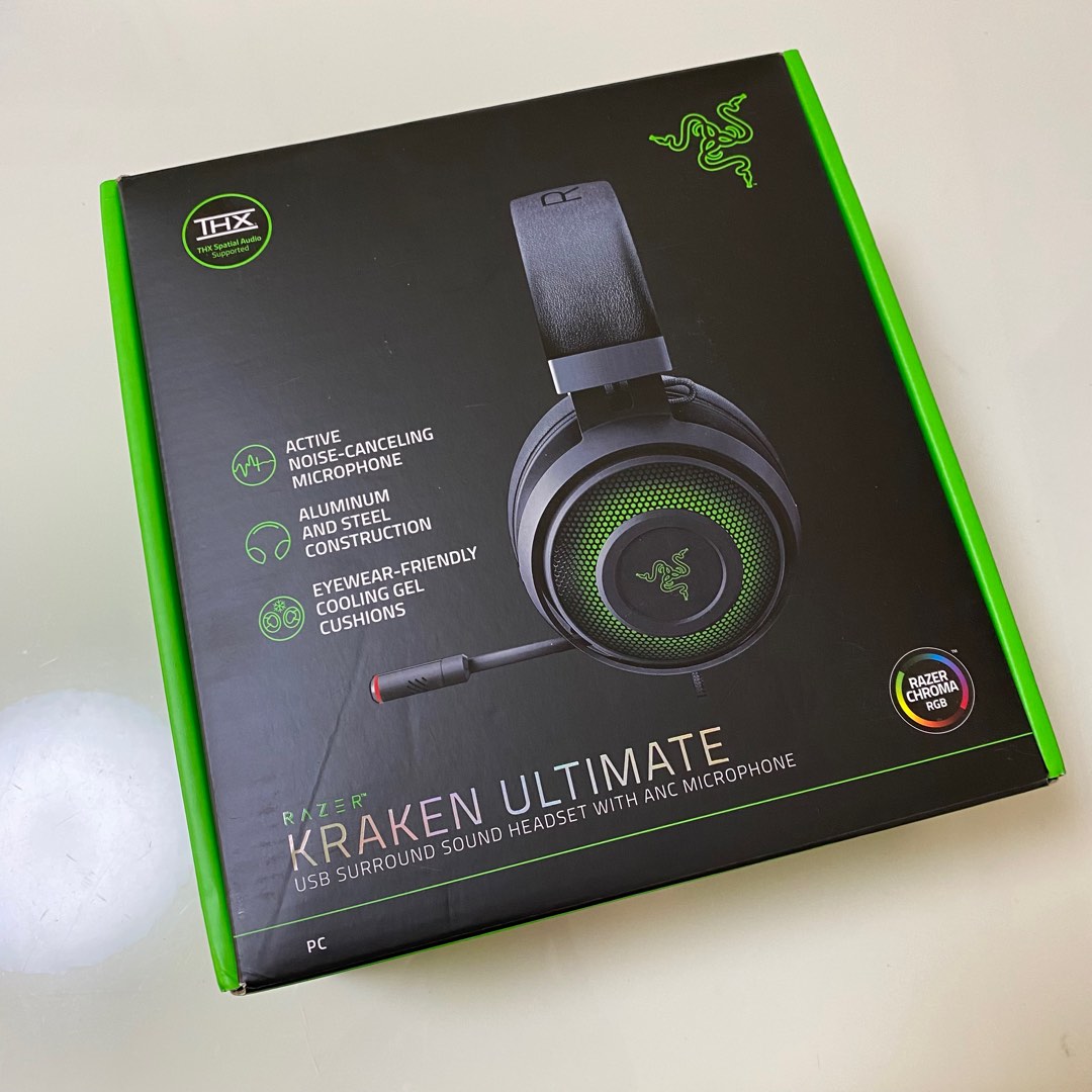 Razer Kraken Ultimate Headphone, Audio, Headphones & Headsets on Carousell