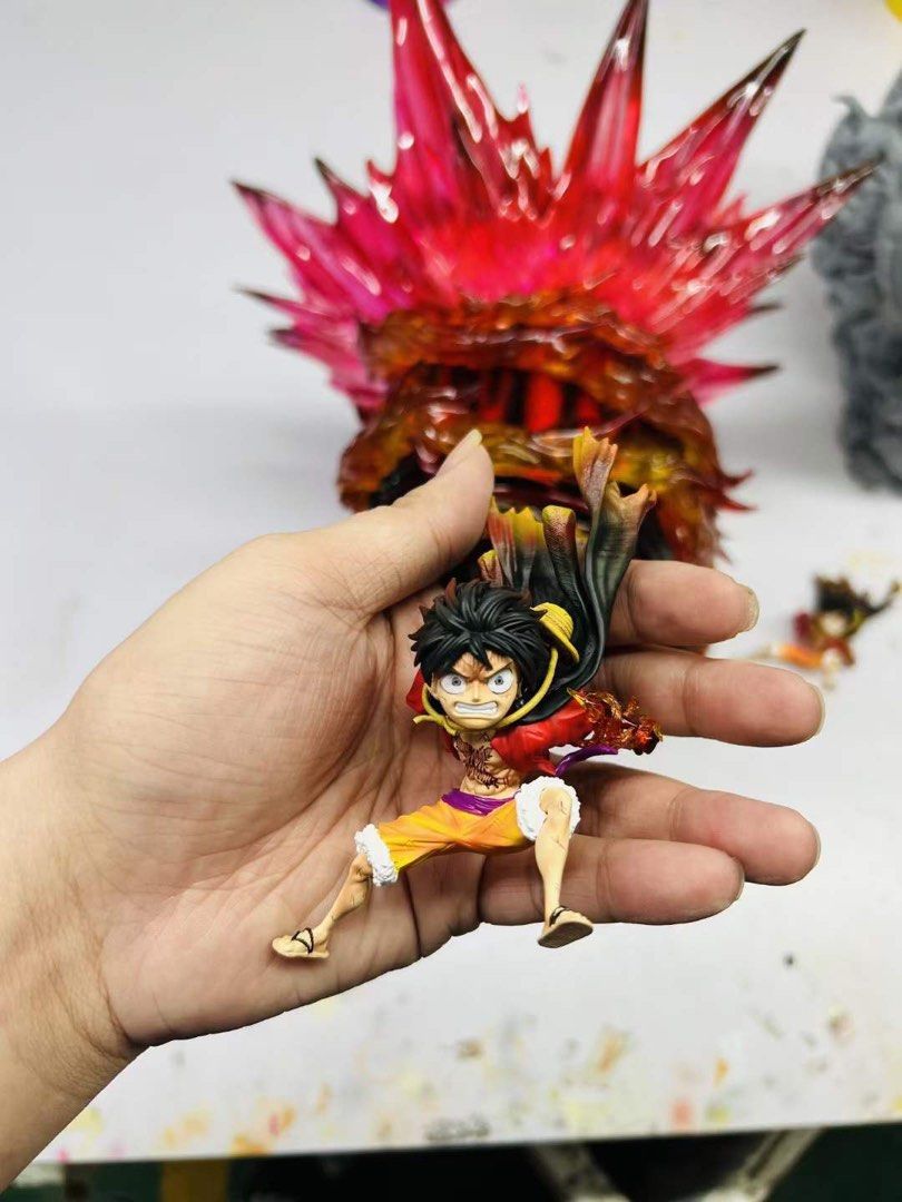 Red Roc Monkey D Luffy GK Figure Warhead Studio One Piece, Hobbies ...