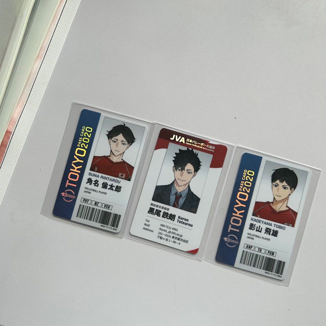 Rimumu Haikyuu ID Card on Carousell