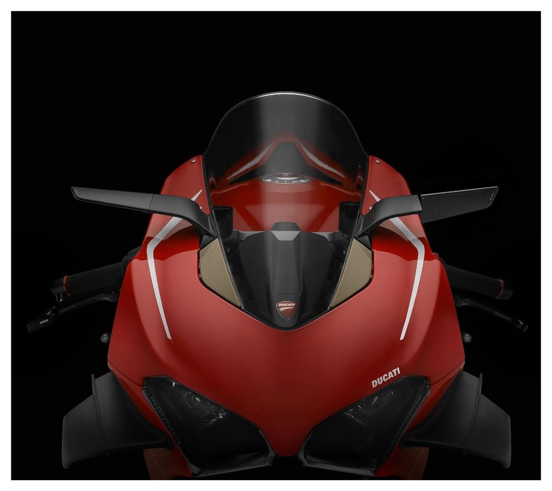 Rizoma Stealth Aero Wing Downforce Motorcycle Side Mirrors ...