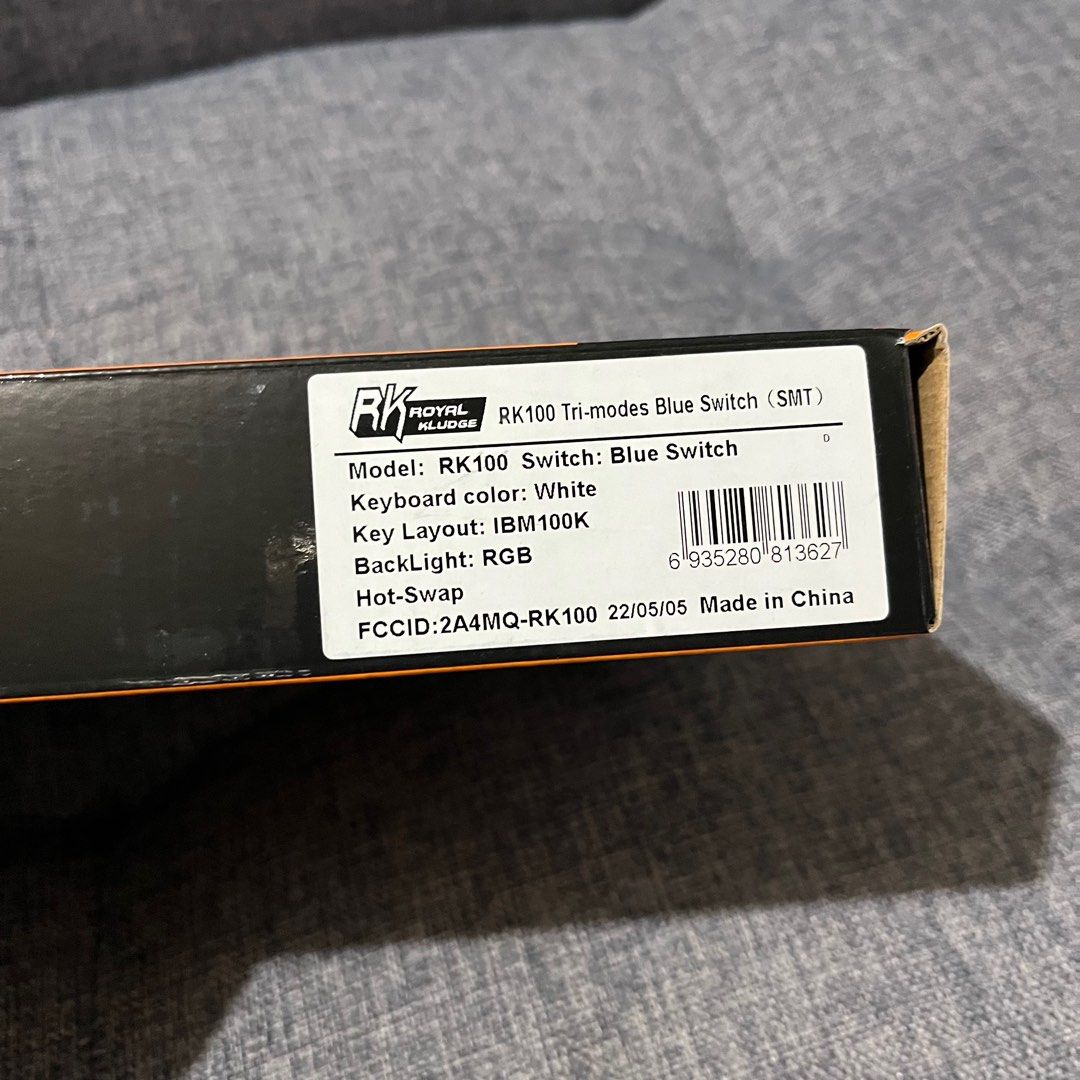 Royal Kludge RK100 Brand New Wireless Mechanical RGB Gaming Keyboard ...