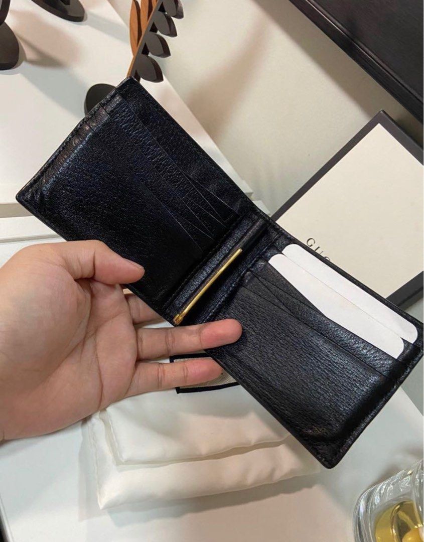 Rush Original Gucci Bifold Money clip wallet, Men's Fashion, Watches ...